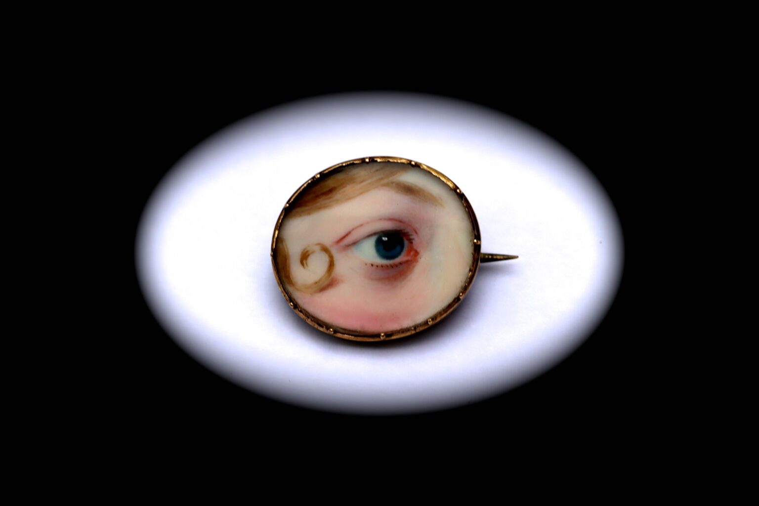 Rowan and Rowan : Georgian lover's eye miniature